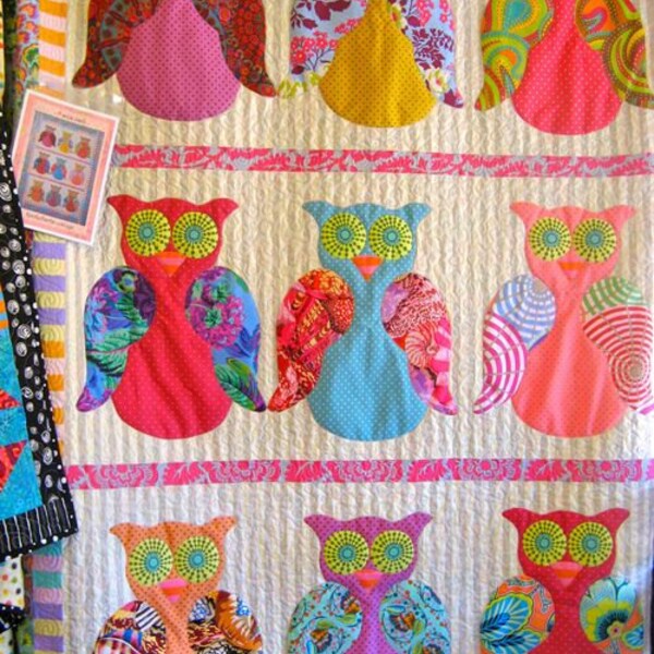 Owl Quilt Pattern - Etsy