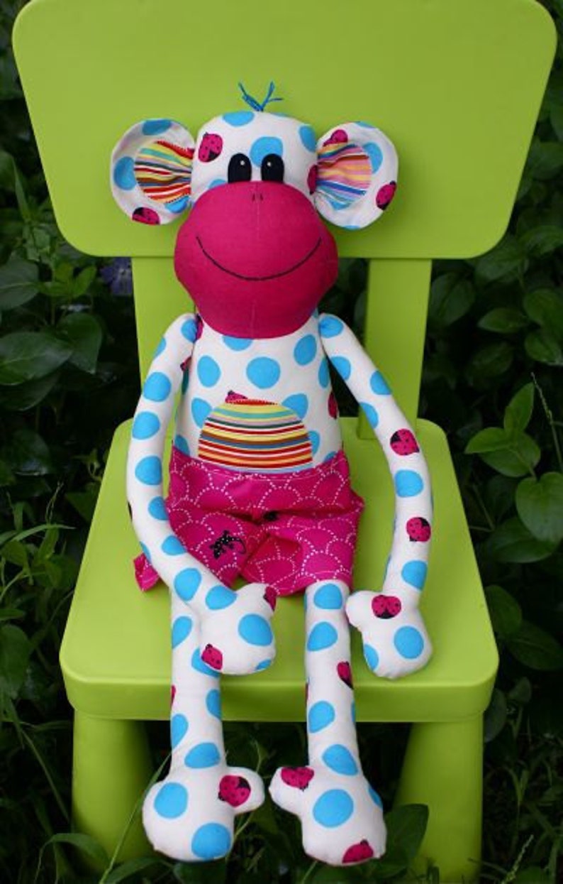 Magoo Monkey Pattern - Etsy Australia
