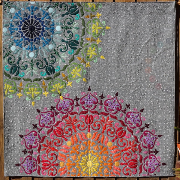 Mandala Quilt - Etsy