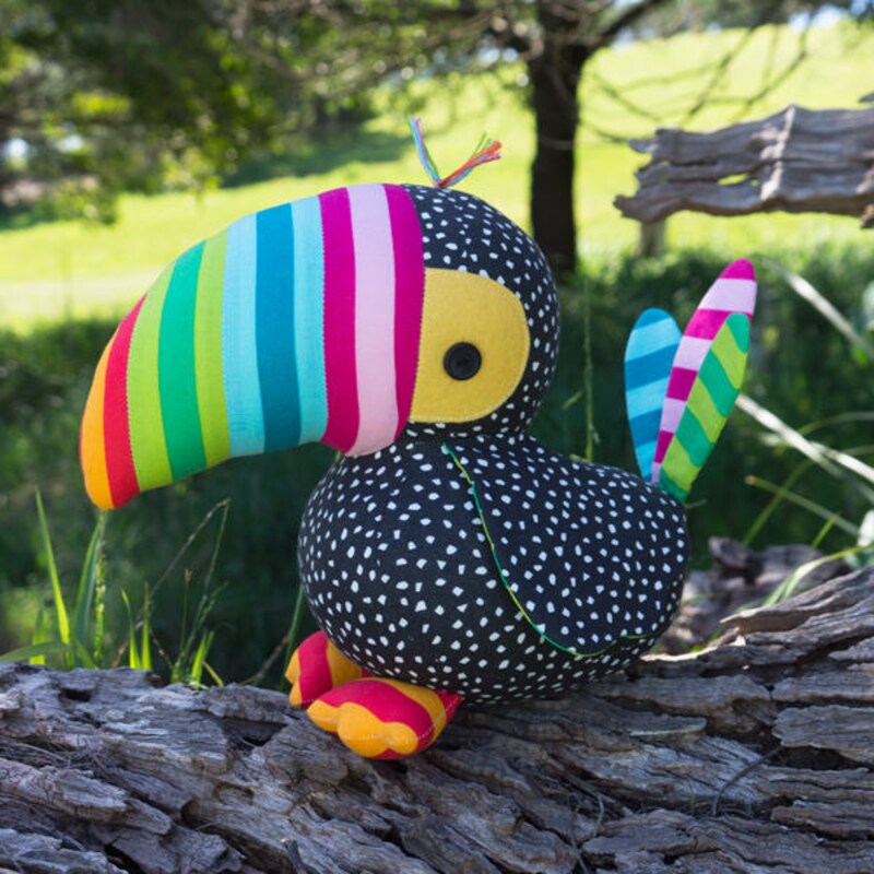 Toucan Fabric - Etsy
