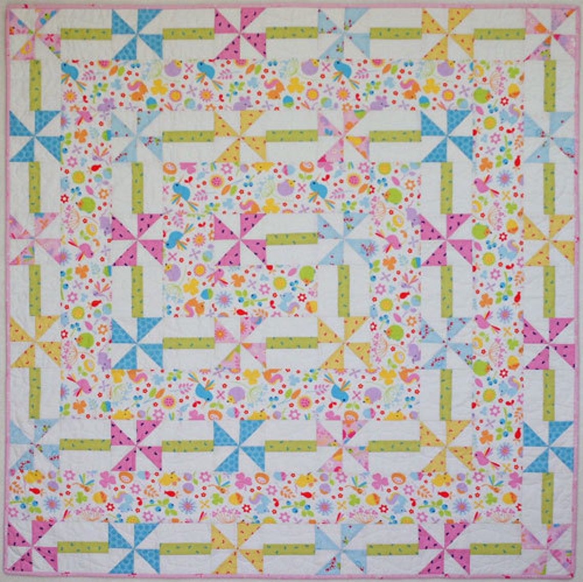 Daisy Chain Quilt Pattern | Etsy