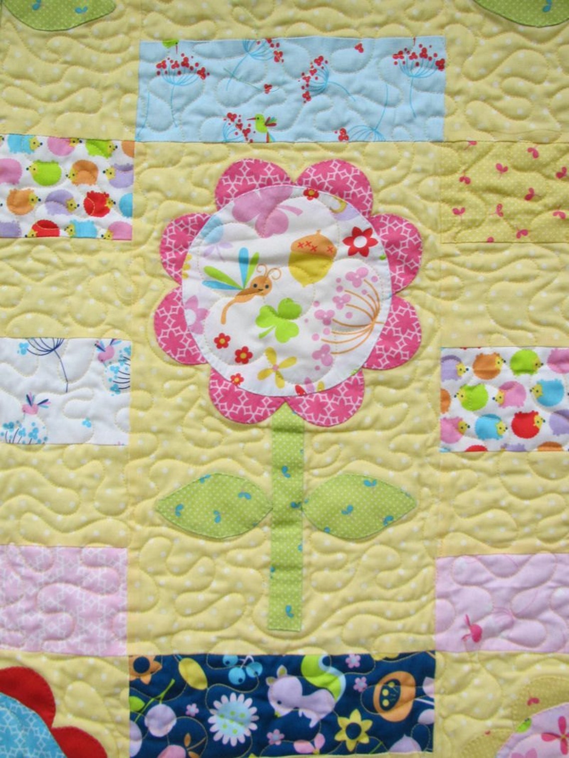 Flower Patch Quilt Pattern - Etsy