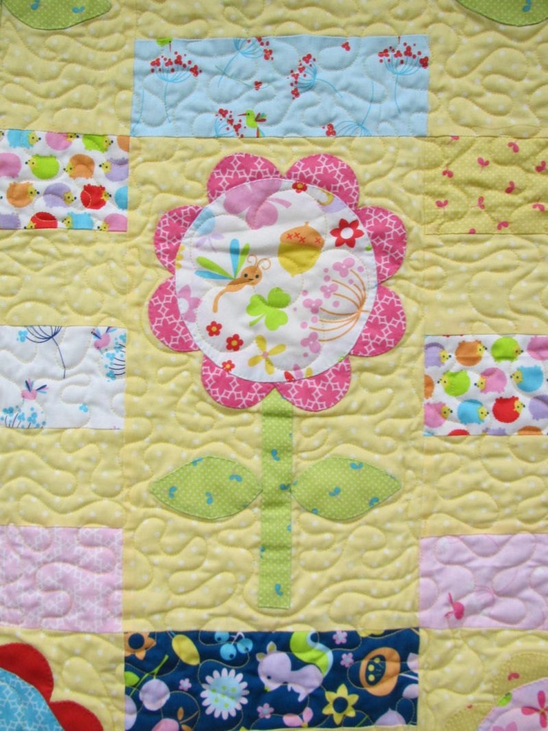 Flower Patch Quilt Pattern - Etsy