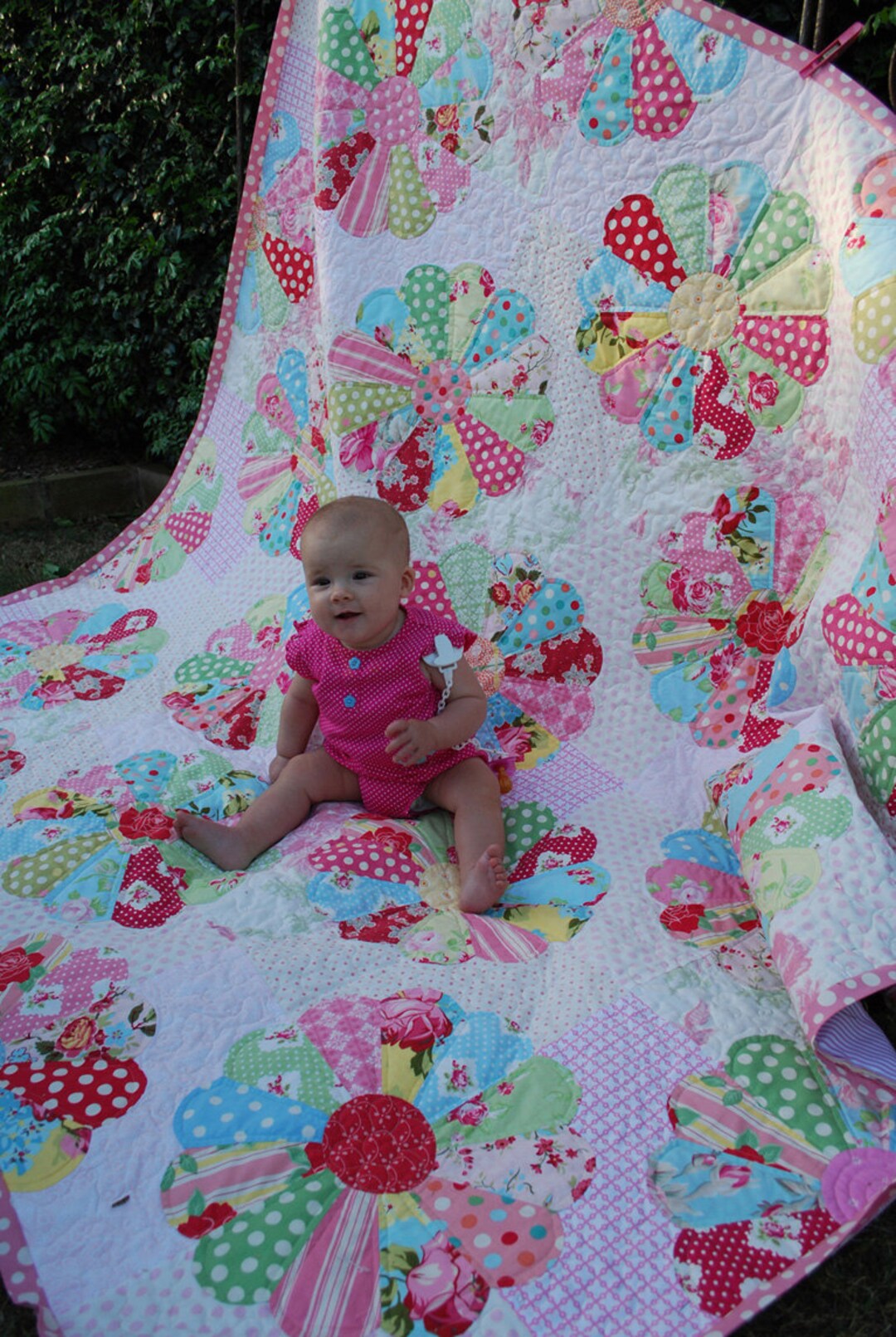 China Plates Quilt Pattern - Etsy