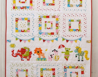 Toytime Circus Quilt Pattern Set of 8 Patterns - Etsy