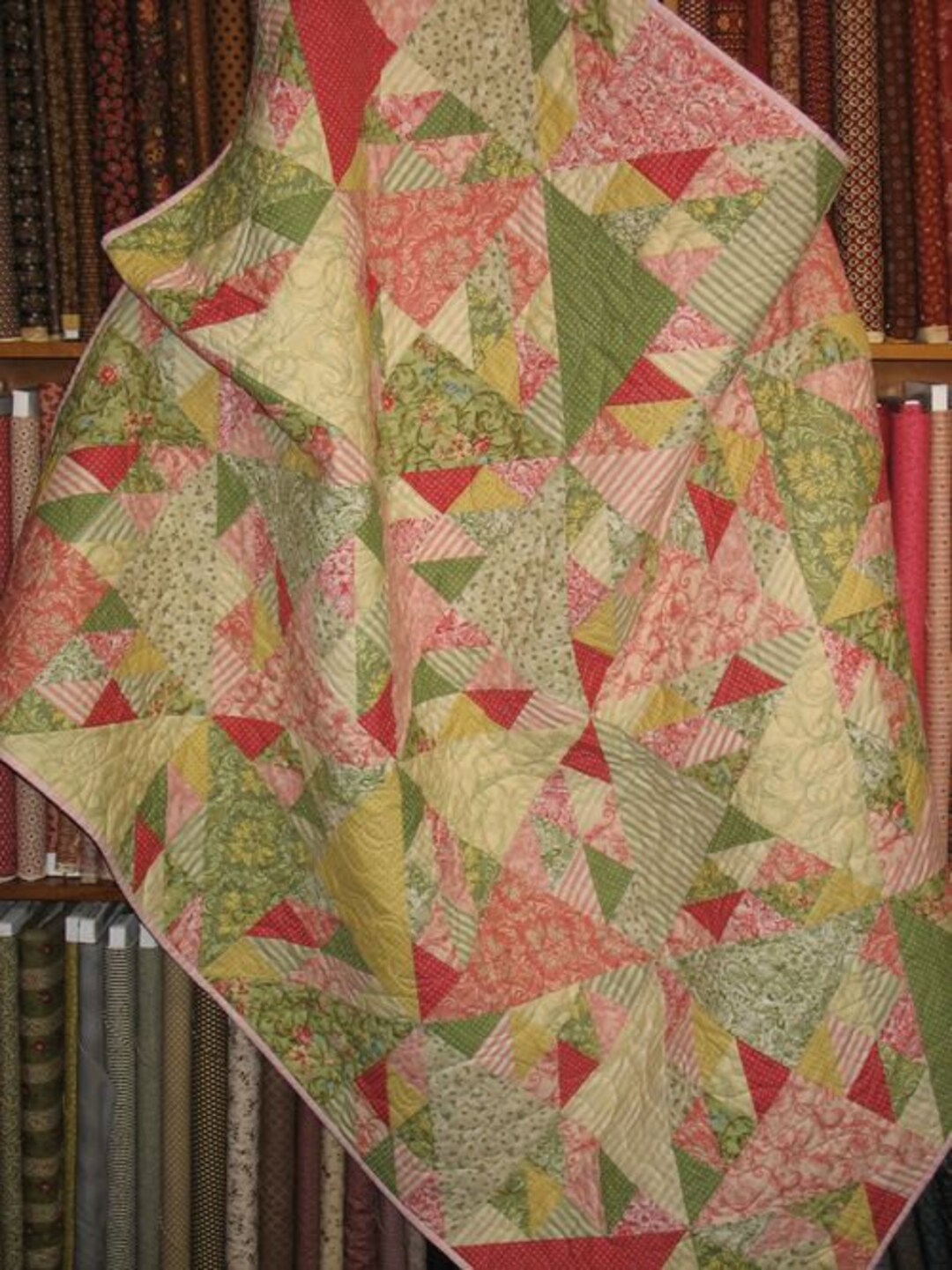 Birds in the Air Quilt - Etsy