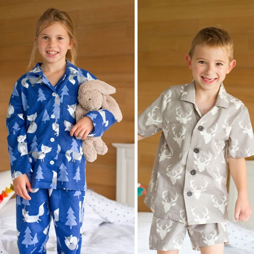 Girls or Boys Baby Pyjamas PDF Sewing Pattern and Photo - Etsy