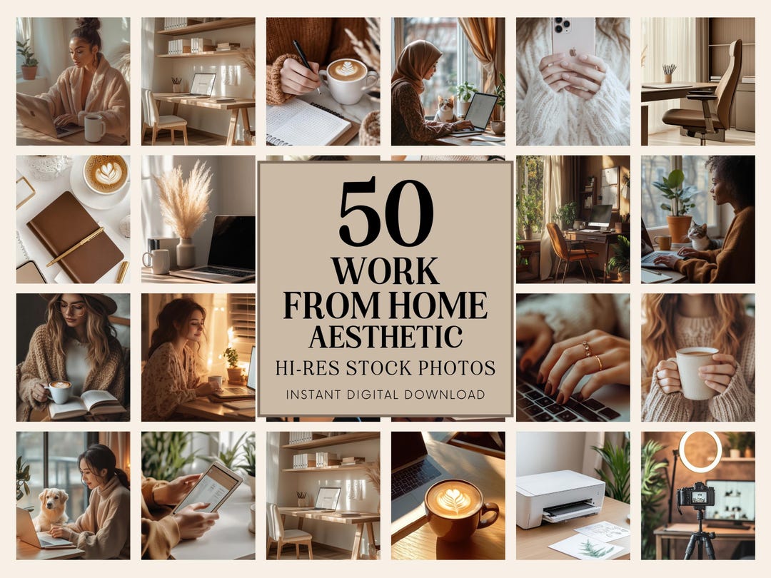 Work From Home Aesthetic Stock Photos | 50 High-resolution Stock Photos ...