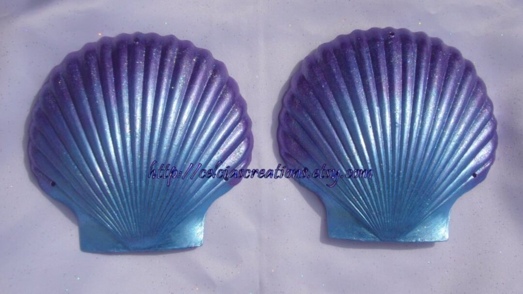 Custom Mermaid Seashell Bra Version 2 MADE TO ORDER - Etsy