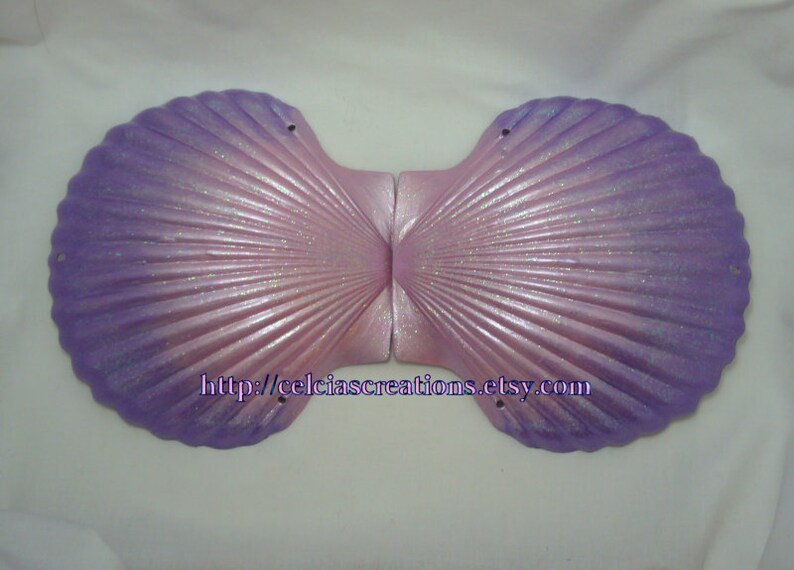 Custom Mermaid Seashell Bra Version 2 MADE TO ORDER - Etsy