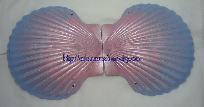 Custom Mermaid Seashell Bra Version 2 MADE TO ORDER - Etsy