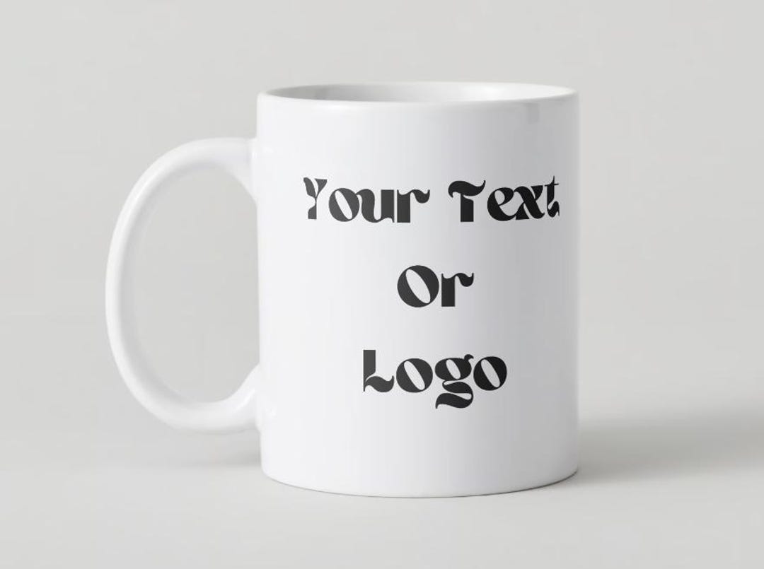 Personalized Print Design Mugs - Etsy
