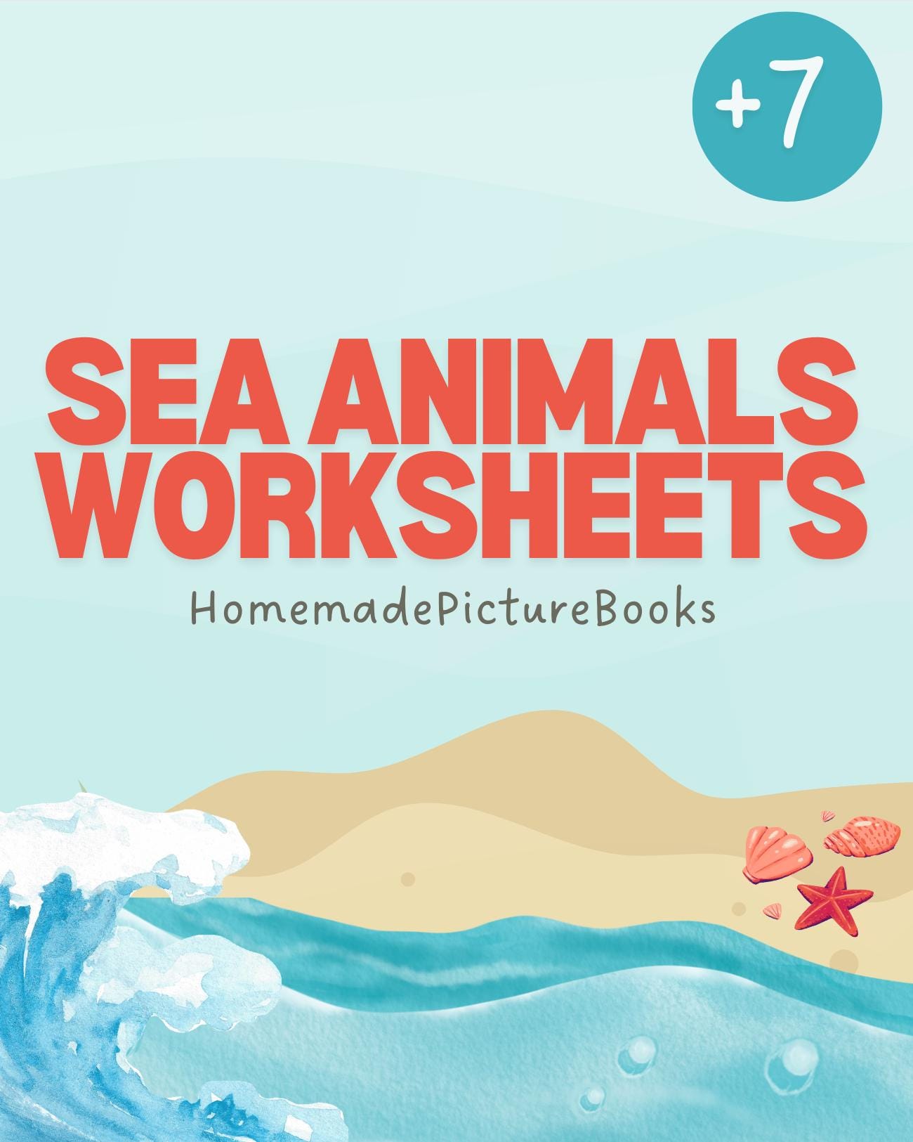 Sea Animals Digital BUSYBOOK - Activities and Fun Facts for Children ...