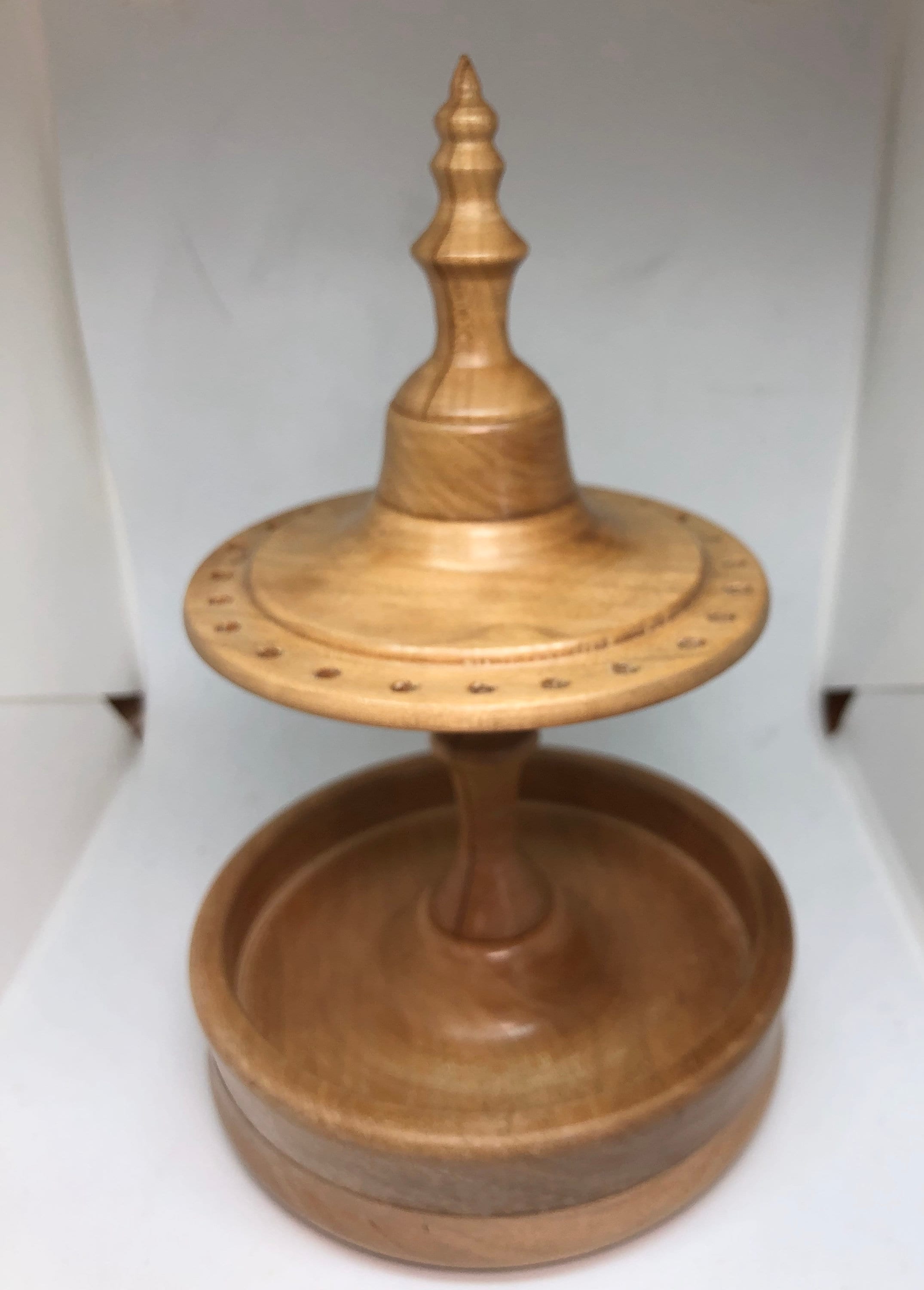 Hand Turned Dresser Jewelry Carousel - Etsy