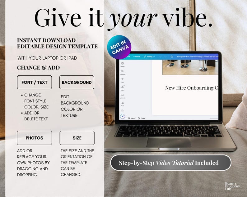 Salon Checklist Template Employee Onboarding Guide Pdf Editable ...