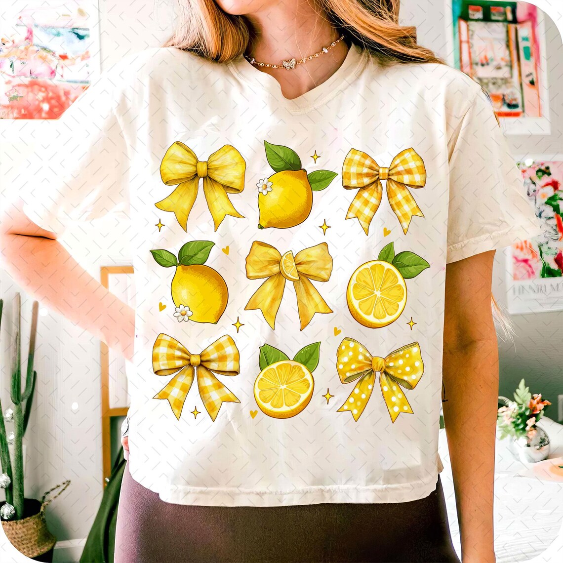 Coquette Lemon Png, Preppy Mama Lemon Glitter Png, Cute Lemon Floral ...