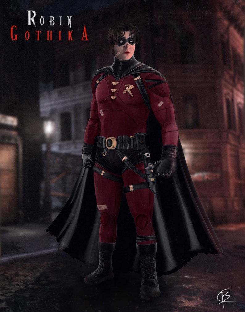 Robin: Gothika Concept Art Print - Etsy