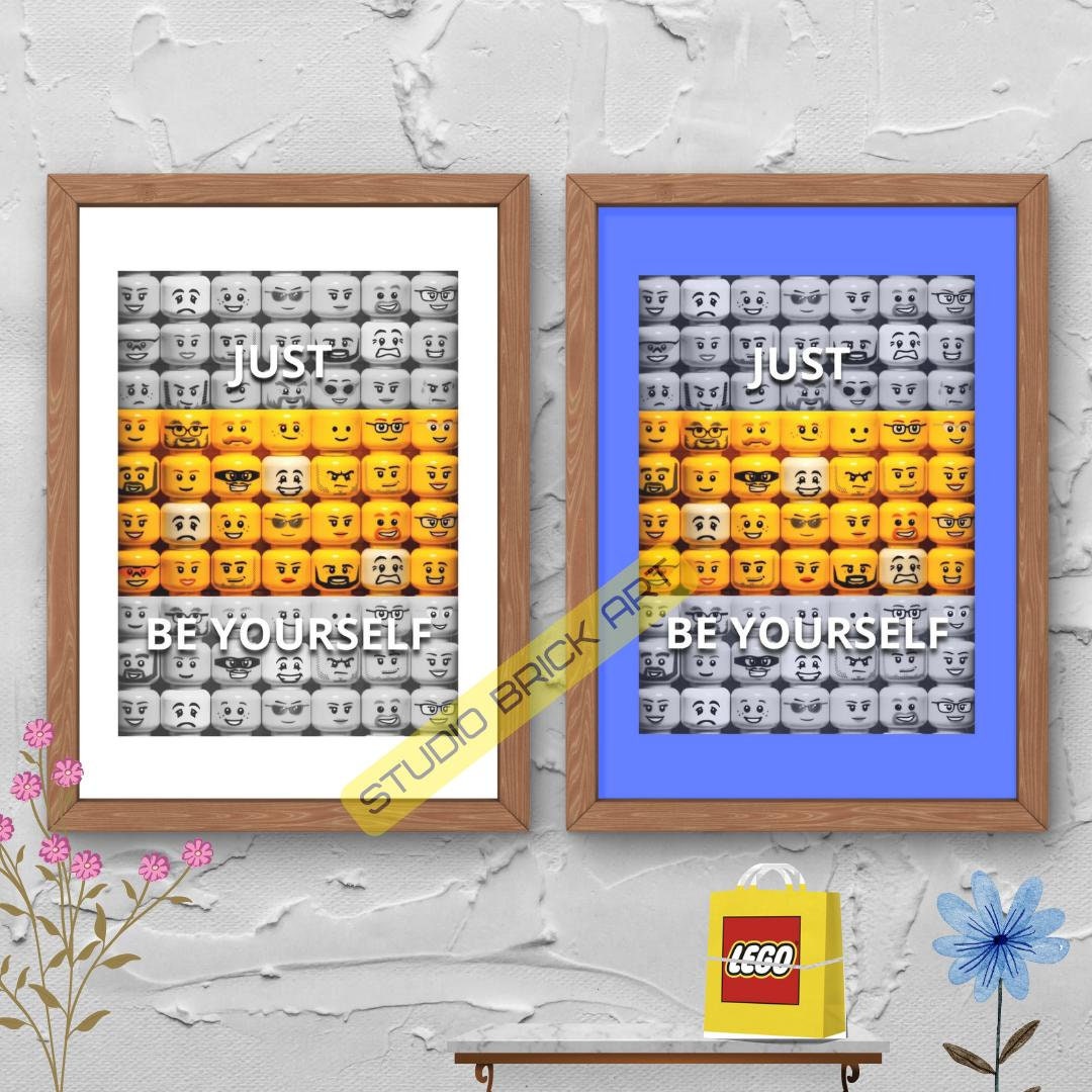 2x Minifigures Posters lego A3-A7 Sizes You Can Ask Your Sizes - Etsy