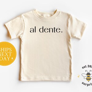 Al Dente. Funny Baby Bodysuit – Pasta Pun Newborn Gift – Minimalist ...