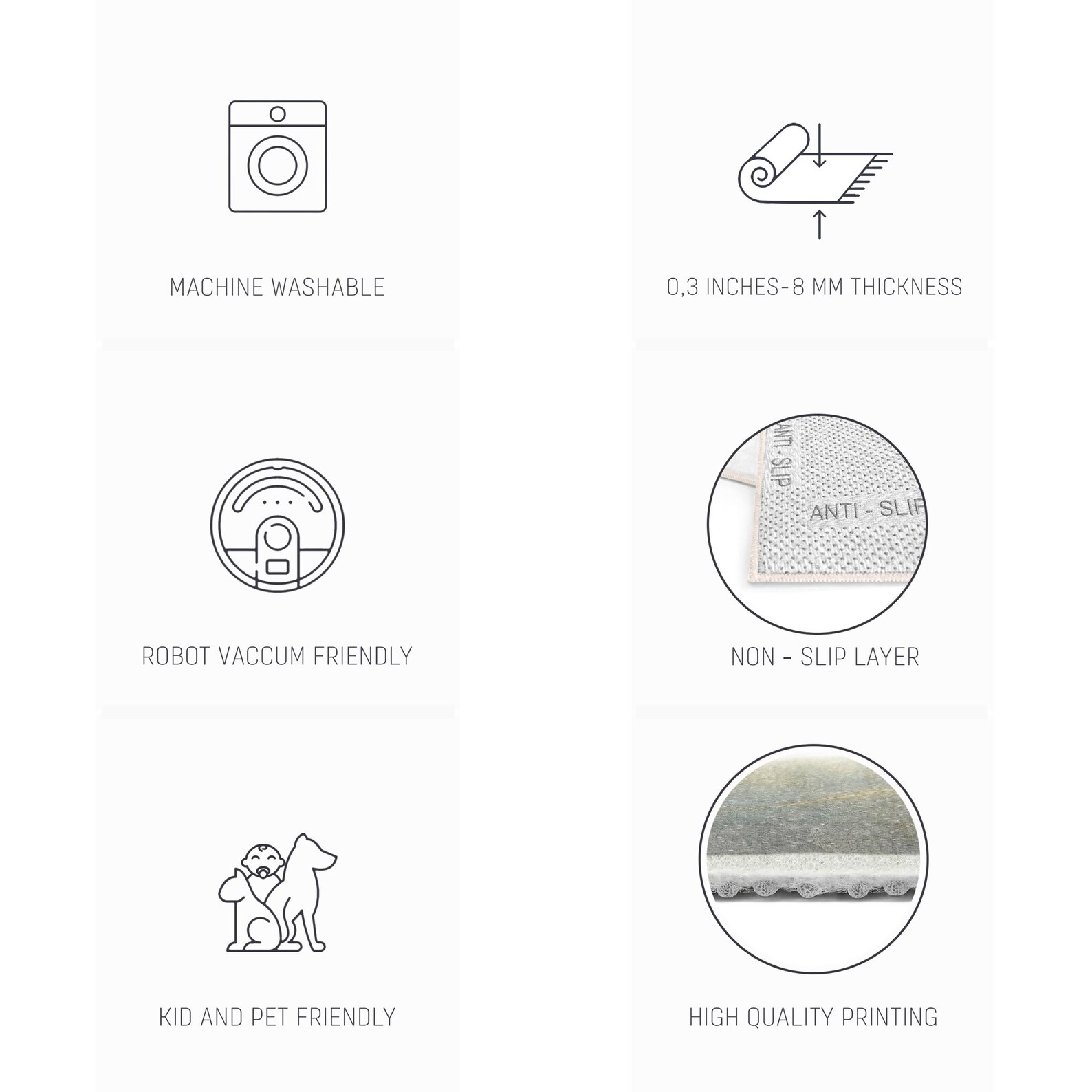 Teal Marble Accent Rug-gold Vein Design Carpet-turquoise Anti Slip Rug ...