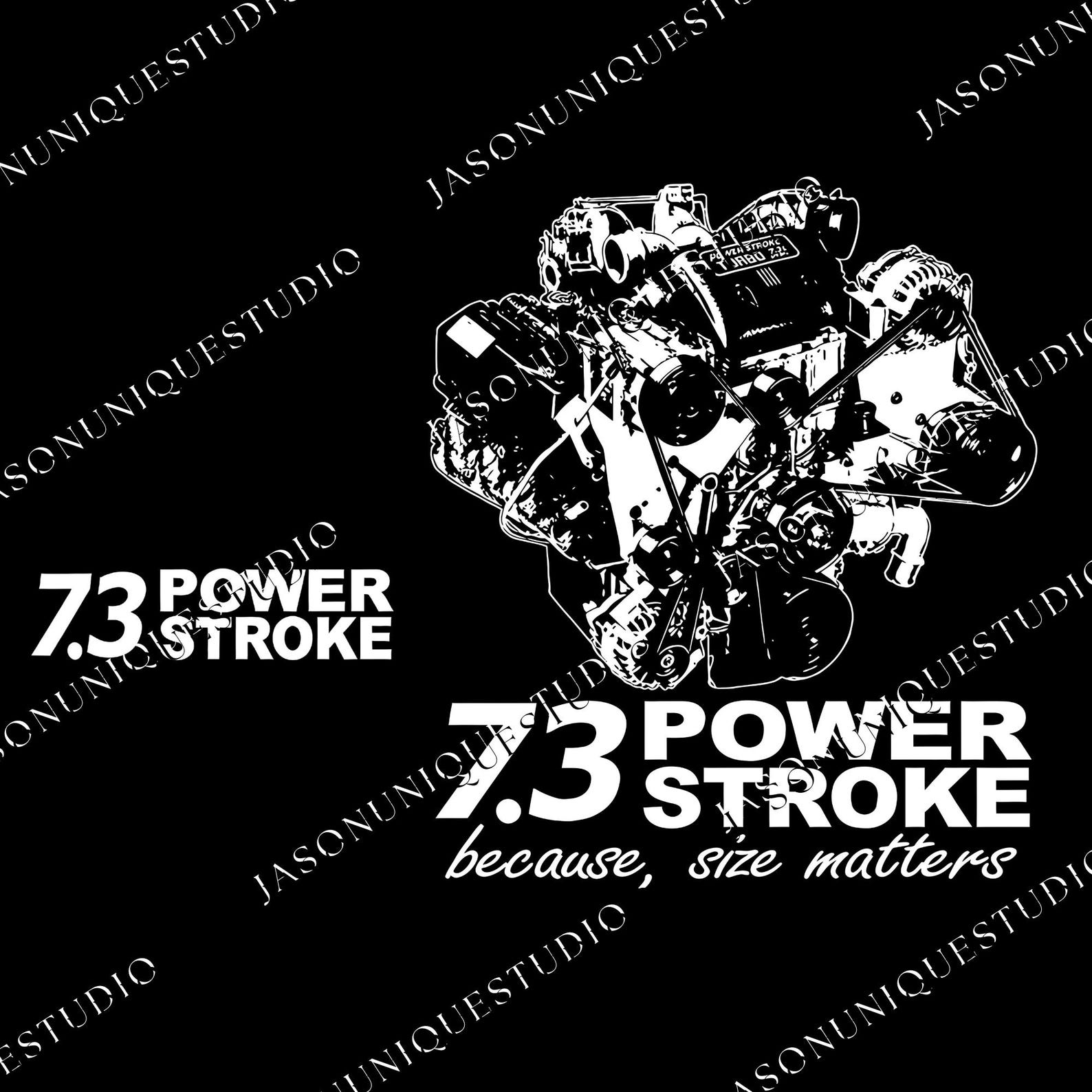 7.3 Power Stroke Digital Download, Powerstroke Graphic, Mens Diesel ...