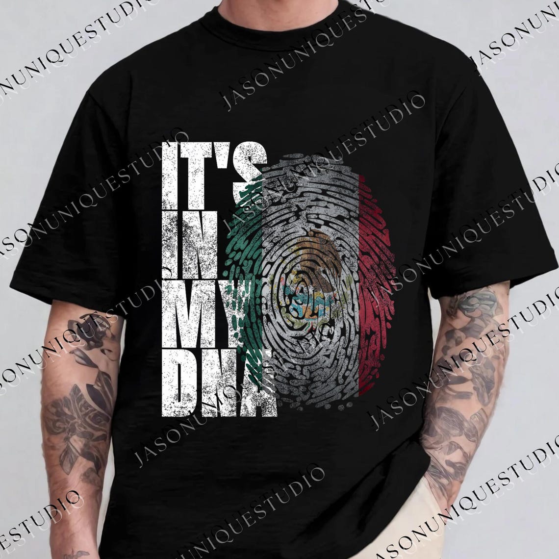 It's in My DNA Flag PNG Svg, Fingerprint Country Pride Sublimation ...