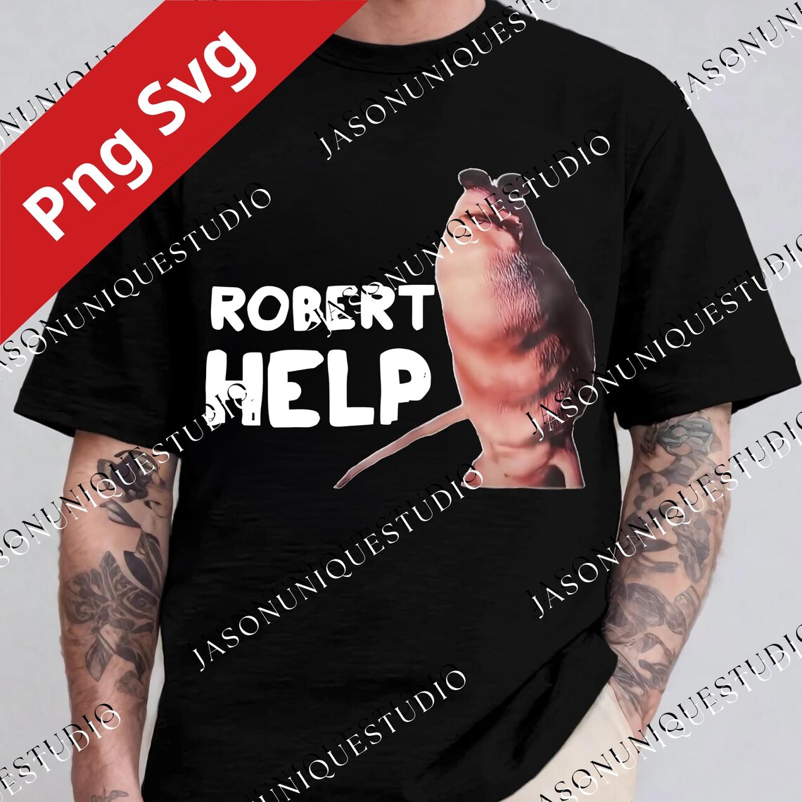 Jimbo James Robert Help Svg PNG, Marcus the Worm Digital Download ...