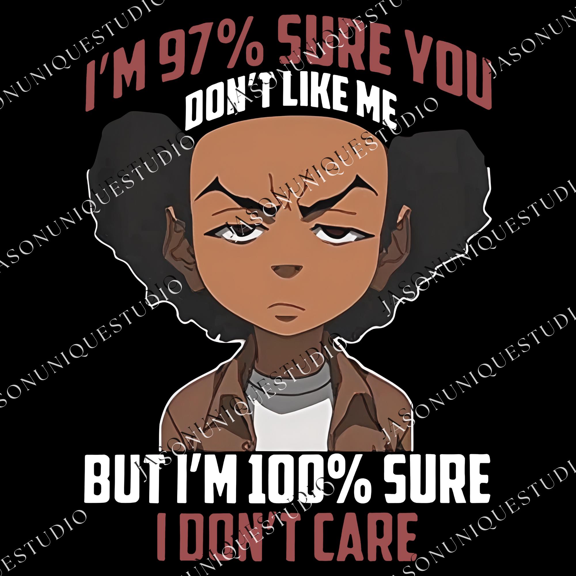 Boondocks Inspired PNG Svg for Circut, Anime Fan Digital File ...