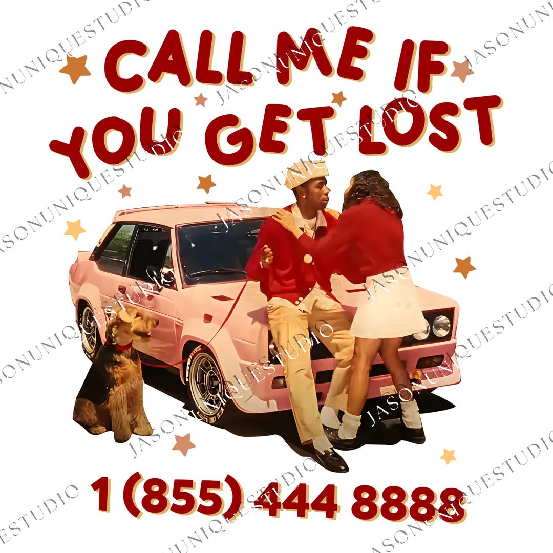 Vintage Funny Call Me If You Get Lost Graphic, Vintage 90s Inspired Png ...