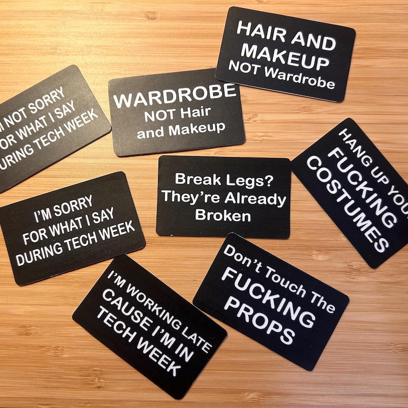 Stage Crew Pins - Etsy