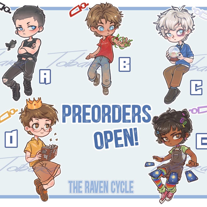 The Raven Cycle - Etsy