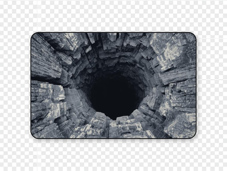 3D Abyss Rug Print: Deep Hole Optical Illusion (digital Download) - Etsy