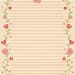 Rose Lined Writing Paper | Floral Stationery, Scrapbooking (A4 & US ...