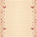 Floral Heart Lined Journal Pages: Printable Planner Inserts (PDF) - Etsy