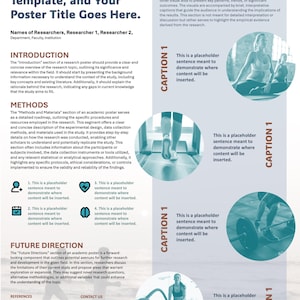 36" X 48" Academic/research Poster Powerpoint Template | Digital ...
