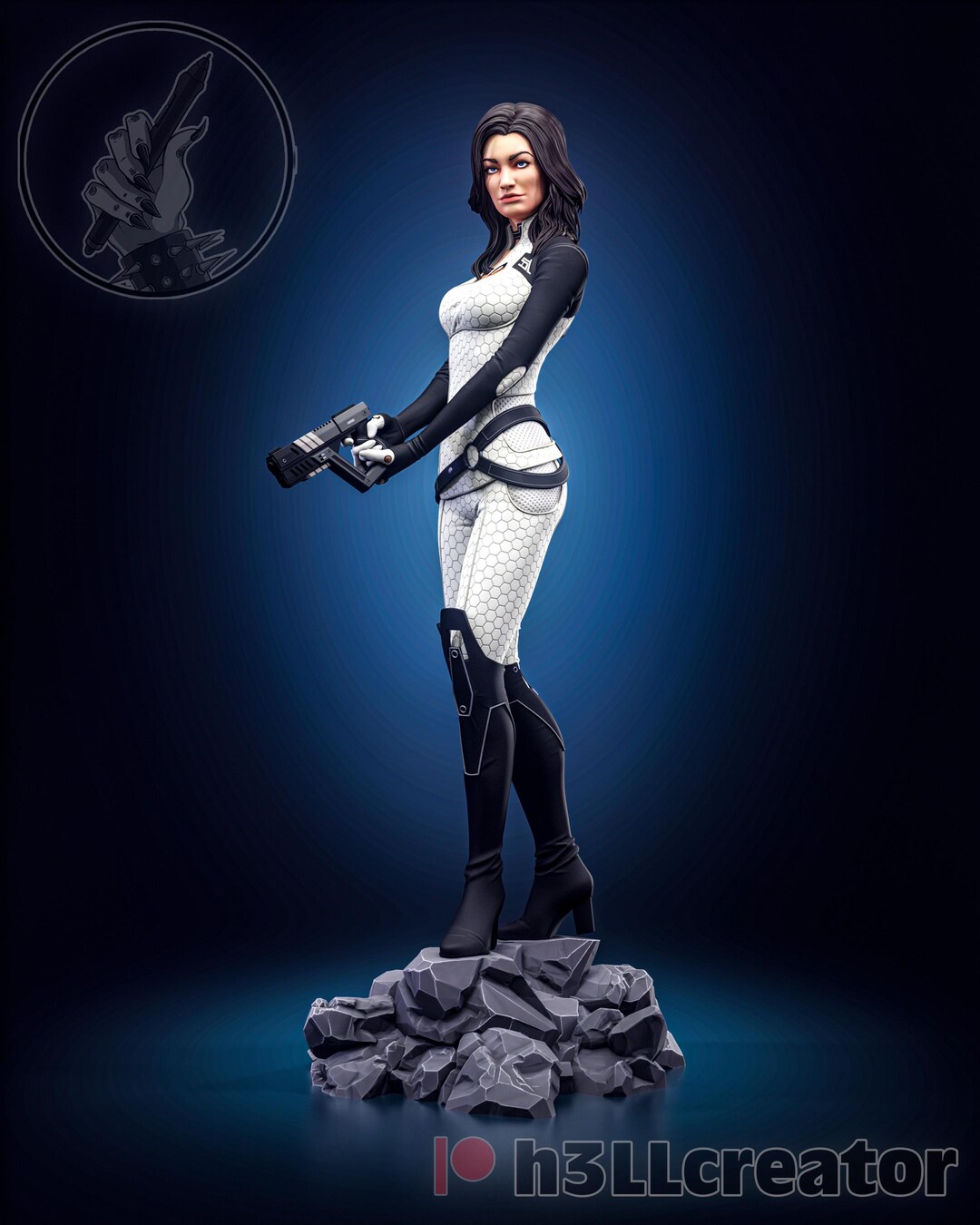 Miranda | Figure Inspired by Mass Effect - Etsy