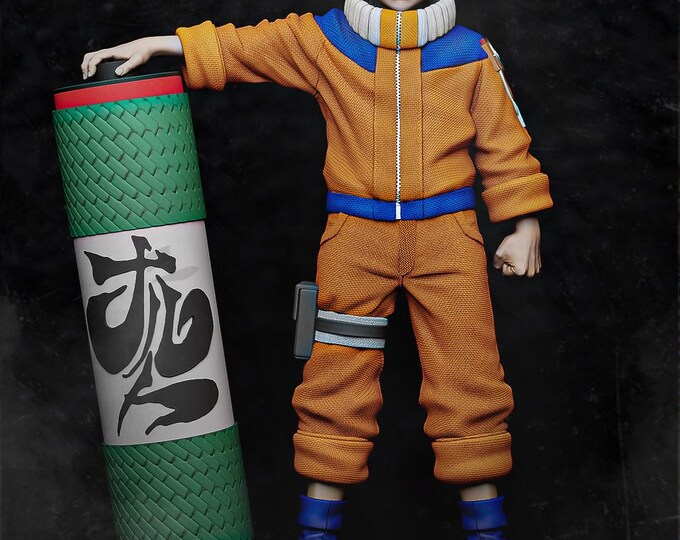 Naruto Painted Figure | Action Figure Inspired by Naruto - Etsy