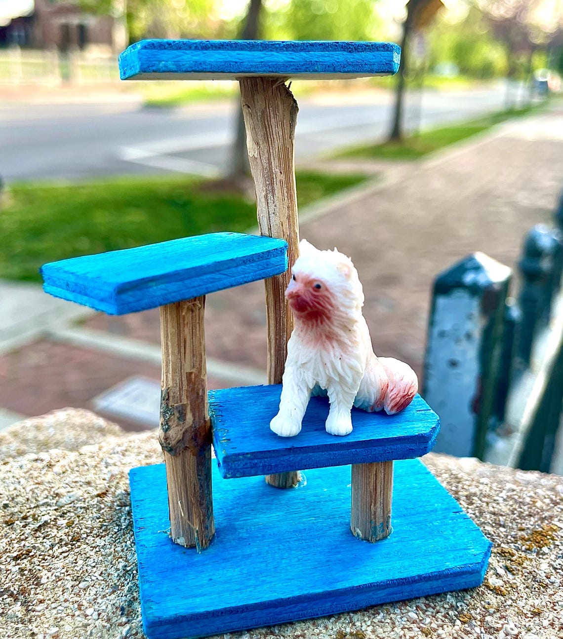 Mini Cat Tower Memorial - Etsy