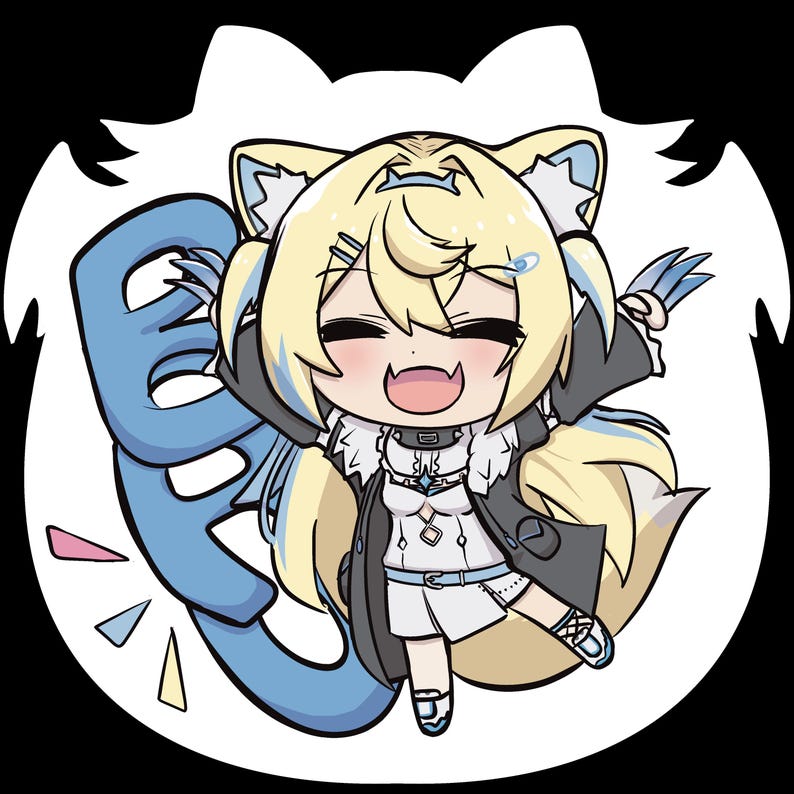 Hololive Stickers EN Gen 3 and A-chan - Etsy