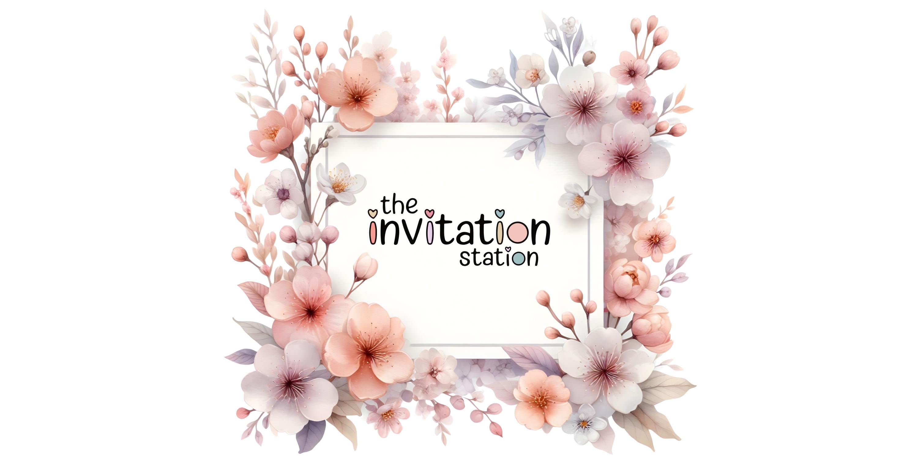 Editable Purple Flower & Butterfly Birthday Invitation - Etsy