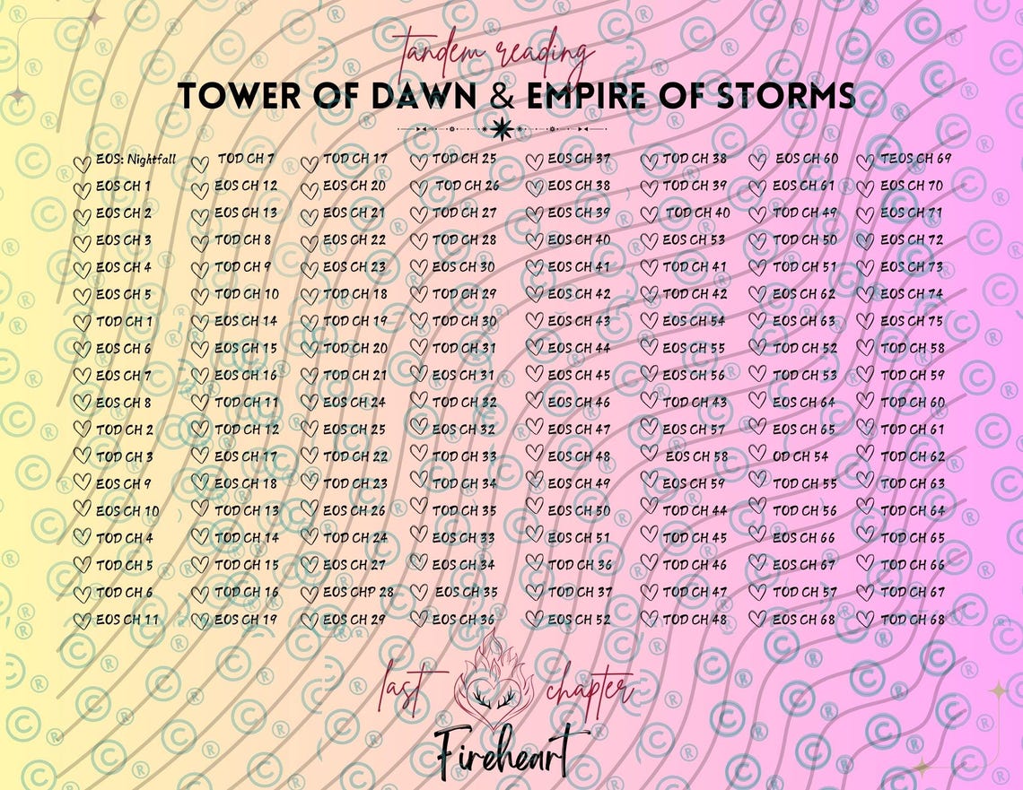Throne of Glass Series - Tandem Reading - EOS & TOD - Empire of Storm ...