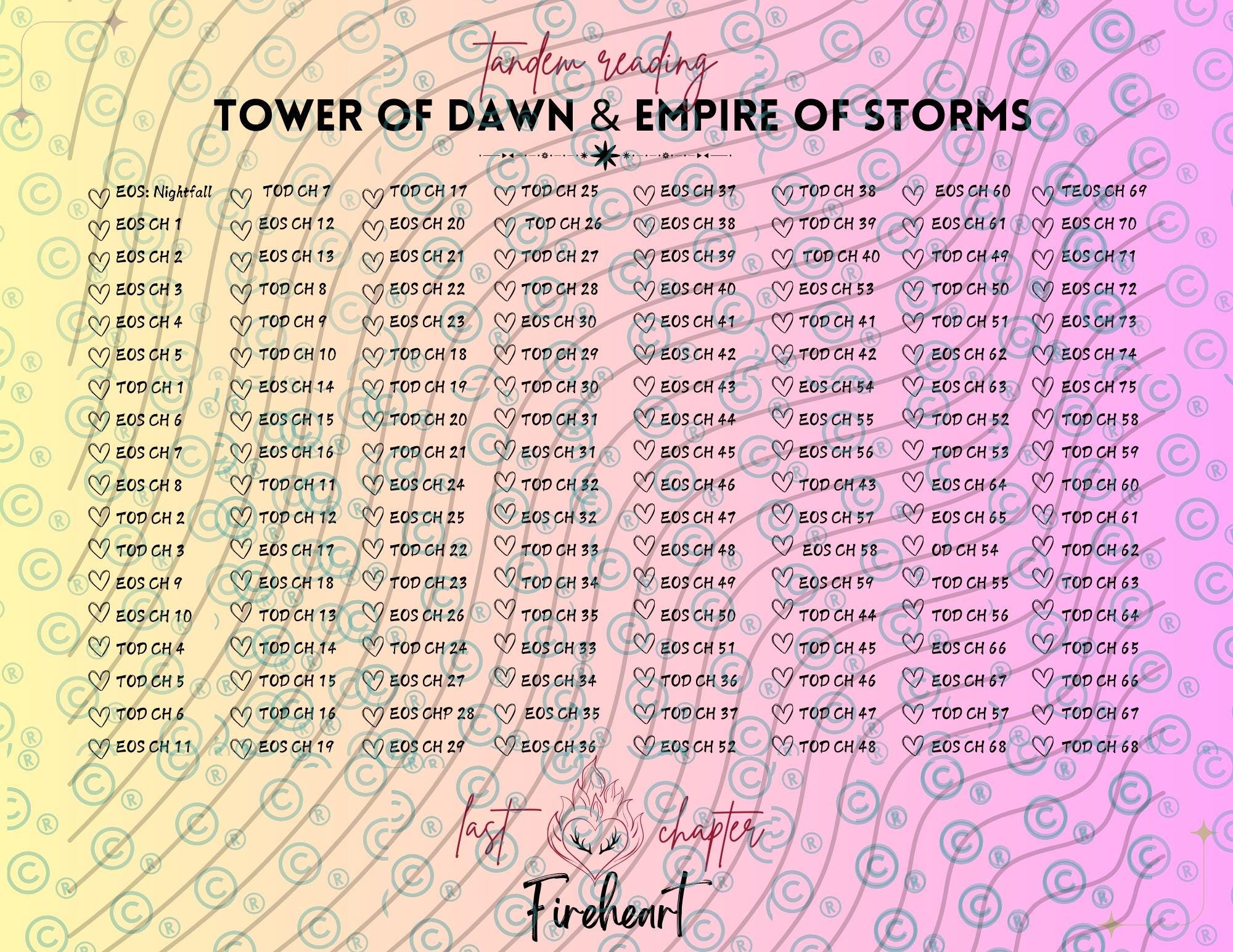 Throne of Glass Series - Tandem Reading - EOS & TOD - Empire of Storm ...