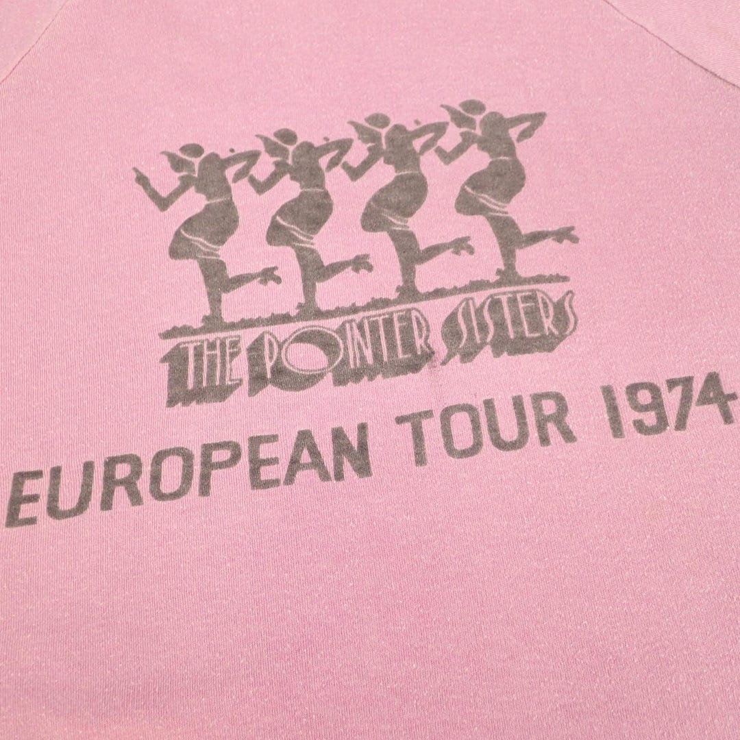 70s the Pointer Sisters "that's A Plenty Tee" Vintage Clothing Rock T ...
