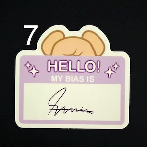 Stray Kids K Pop Skzoo Autograph Bias Vinyl Stickers Gifts for Fans of ...