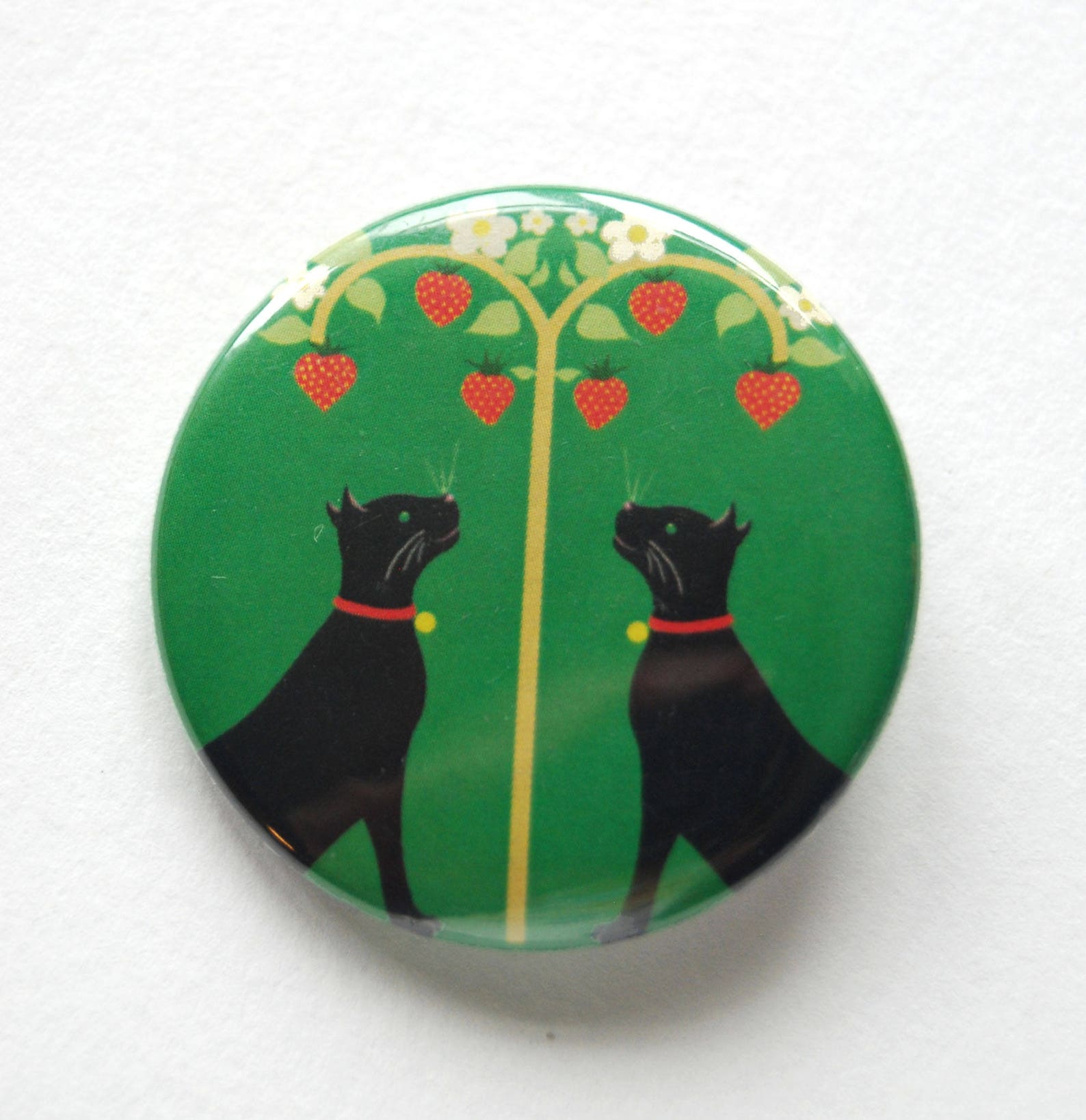 Cat Badge Pin Cute Badge Pin Animal Badge Pin Wearable - Etsy UK