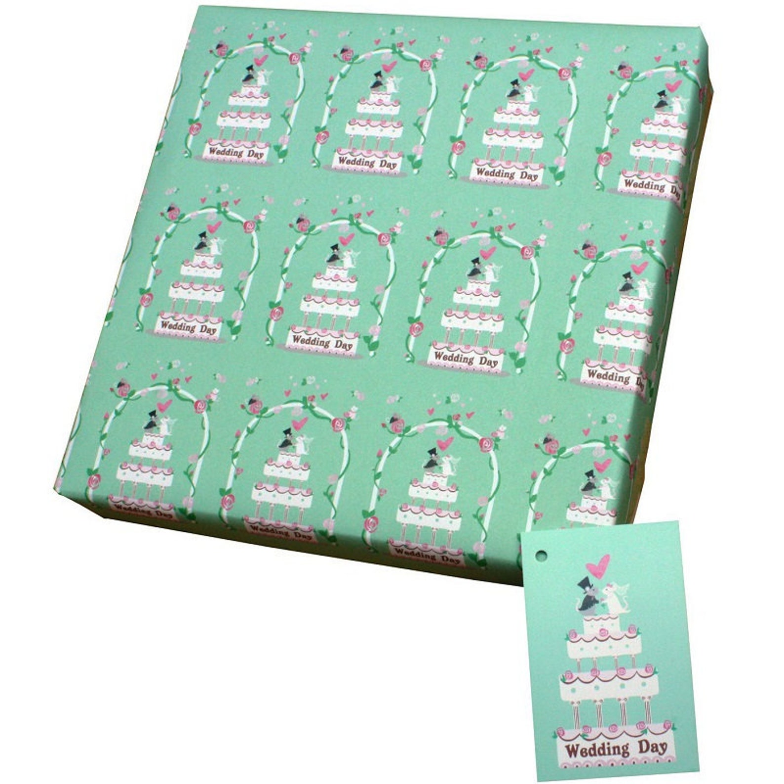 Mouse Wedding Wrapping Paper Wedding Gift Wrap Mouse | Etsy