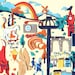 Brighton & Hove Map Brighton Illustration Brighton Art Illustrated Map ...