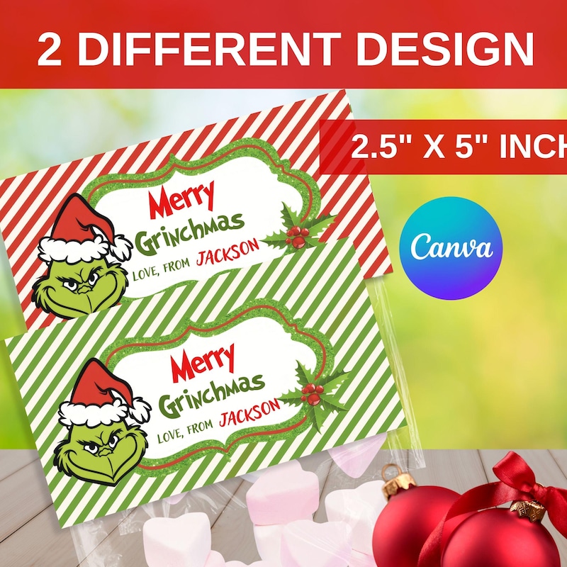 Grinch Treat Designs - Etsy