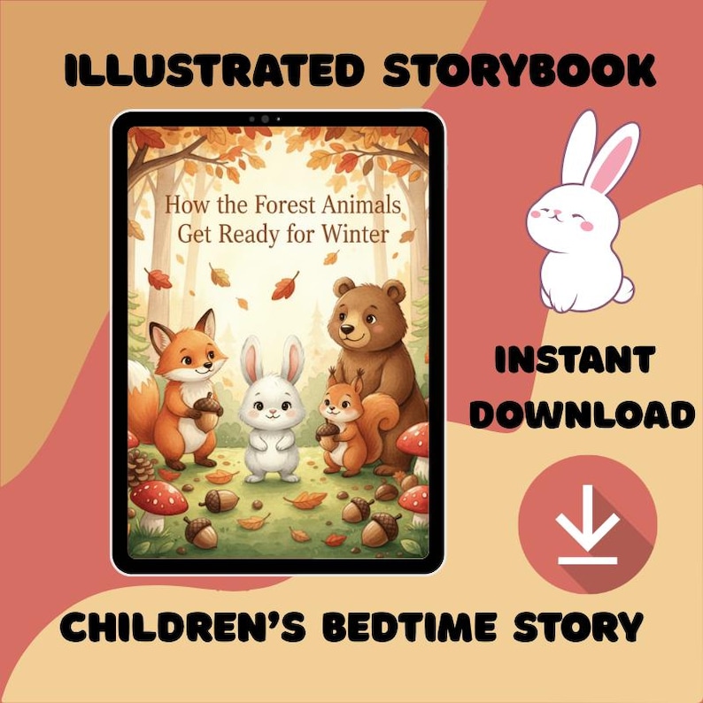 How the Forest Animals Get Ready for Winter – Printable Storybook for ...