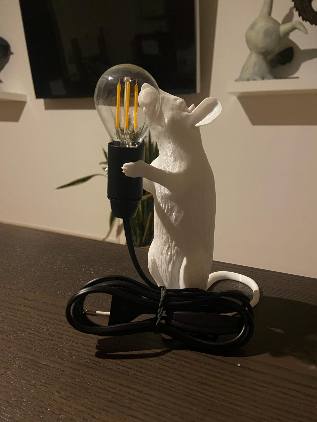 Mouse Design Lamp Creative Lighting Art Decoration With Mickey Mouse ...